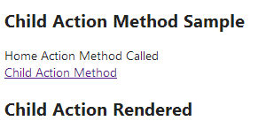 Child Action Method in Asp.Net Mvc 4 – MindStick