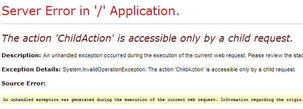 Child Action Method in Asp.Net Mvc 4 – MindStick