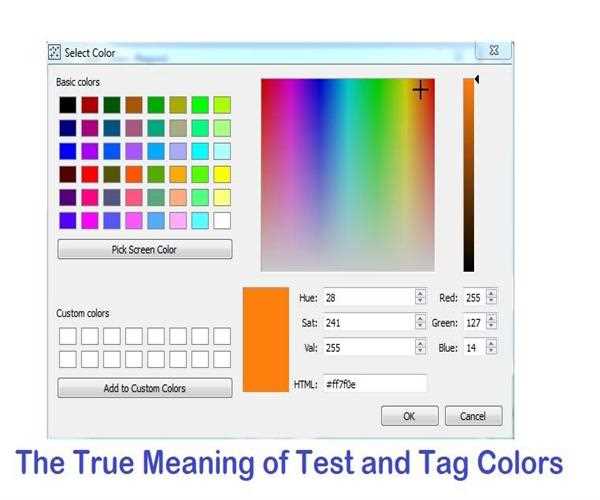 The True Meaning of Test and Tag Colors - MindStick