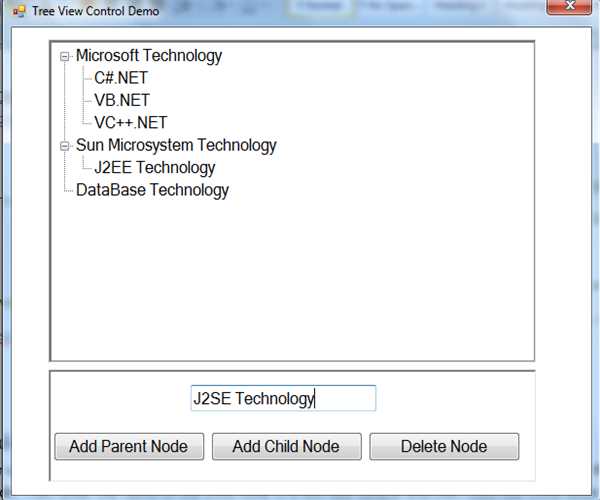 How to use Tree View Control in C# – MindStick