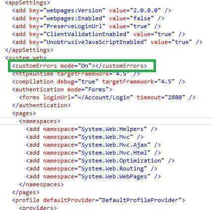 Custom Error Page in Asp.Net Mvc 4 – MindStick