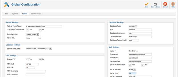 Control Panel in Joomla – MindStick