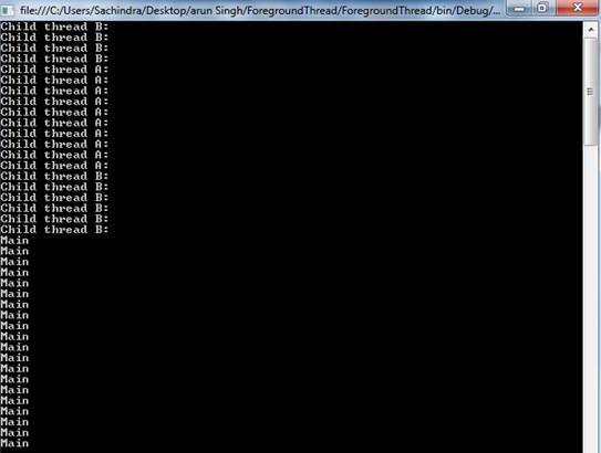 Foreground and Background thread in C# Threading – MindStick