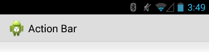 Adding the Action Bars and Action Buttons in Andriod – MindStick