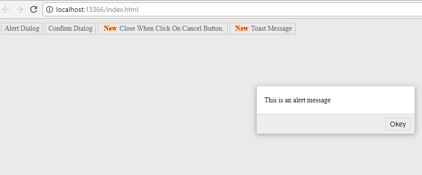 how to create message alert box using jquery – MindStick