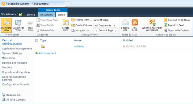 Create a Document in SharePoint and add folder in SharePoint Document ...