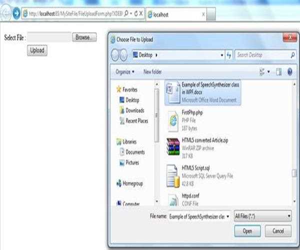 Uploading File into Server using PHP – MindStick
