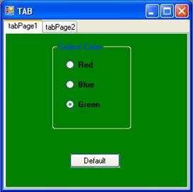 How to Change Background Color of Tab Control in C Sharp - MindStick