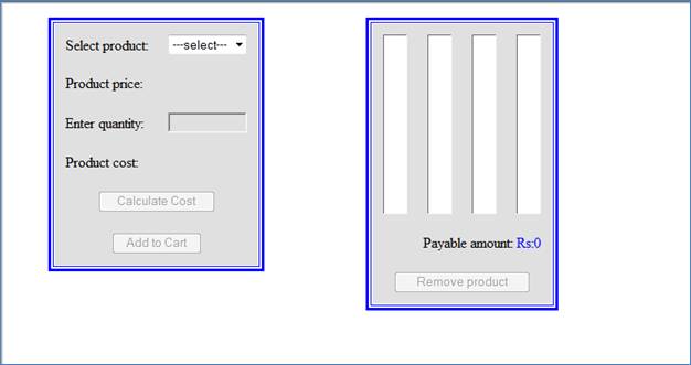 Simple Javascript Practice – Shopping Cart - MindStick