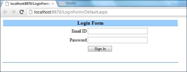 Login Form using Asp.Net – MindStick