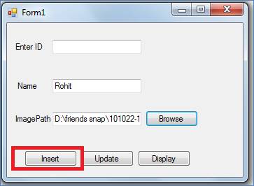 Handling Binary Large Objects in a Database in C# - MindStick