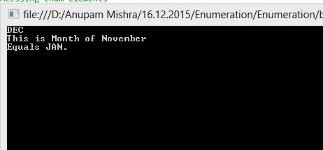 Enumeration in C# – MindStick