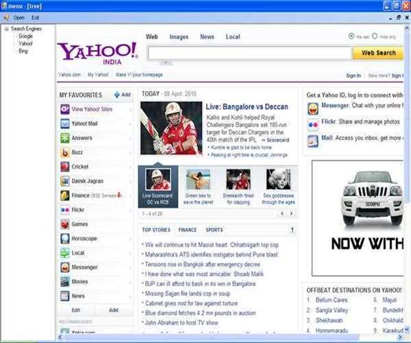 How to use TreeView Control and WebBrowser Control in CSharp .NET ...