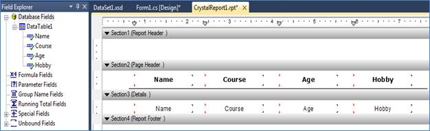 Crystal Report with XML Data Source – MindStick