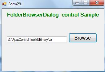 FolderBrowserDialog Control in VB.Net – MindStick