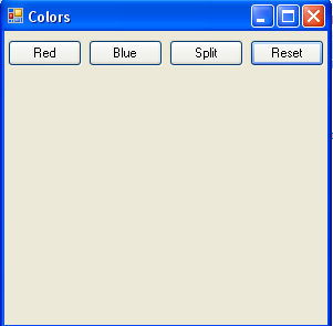How to split form background color in C Sharp - MindStick