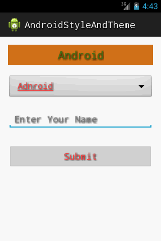 Style and Theme in Android – MindStick