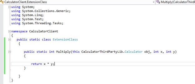 Extension Method in C# – MindStick