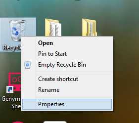 Change Recycle bin Settings in Windows OS – MindStick