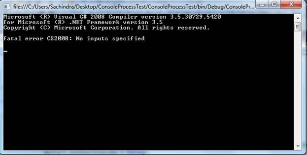 RedirectStandardOutput properties in C# – MindStick