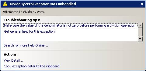 Exception Handling in C# – MindStick