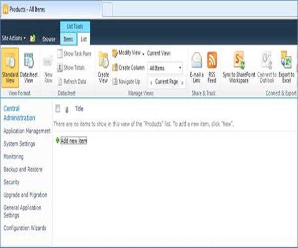 Create a list in SharePoint and Read list Data from SharePoint using C# – MindStick