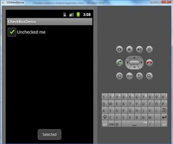 Checkbox control in Android Application – MindStick