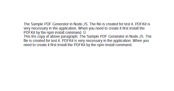 Generate PDF in Node.JS – MindStick