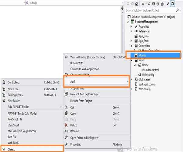 Working With Model in MVC4 - MindStick