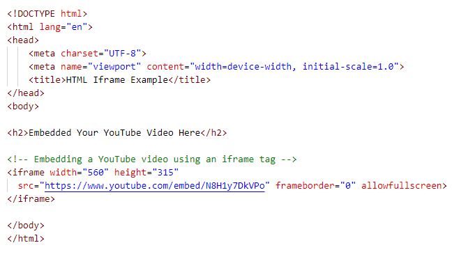 What is the use of HTML Iframe? – MindStick