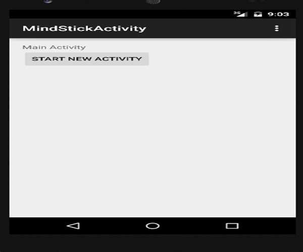 Start a new activity within an Activity in Android – MindStick
