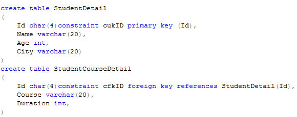 Sql Server 27 How To Create Foreign Key Constraints