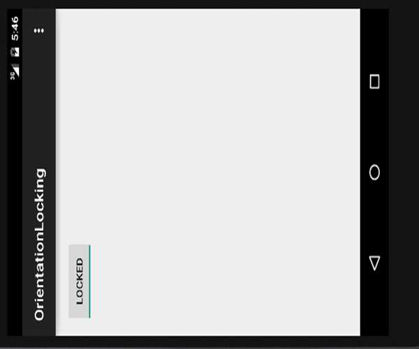 Dynamically Locking Activity orientation in Android – MindStick