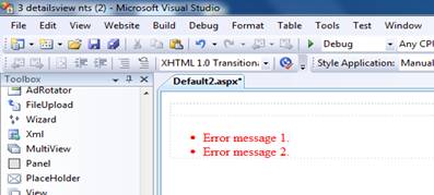 ValidationSummary Control in ASP.Net – MindStick