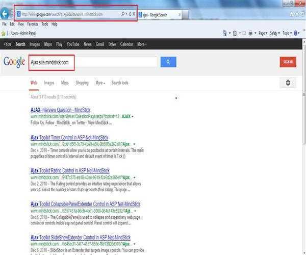 Google Search API on HTML Page – MindStick