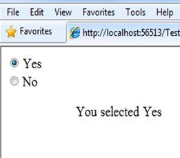 RadioButton Control in ASP.Net – MindStick