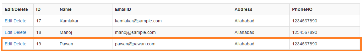Crud Operation in ASP.NET Using SQLite Database – MindStick