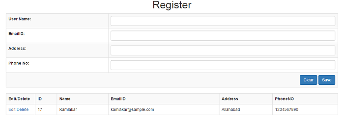 Crud Operation in ASP.NET Using SQLite Database - MindStick