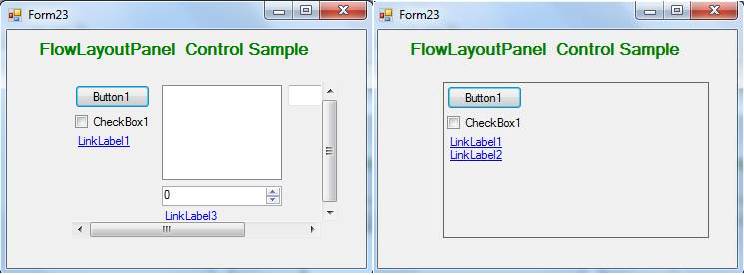 FlowLayoutPanel Control in VB.Net – MindStick