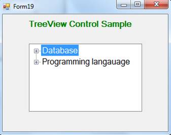 TreeView Control in VB.Net – MindStick