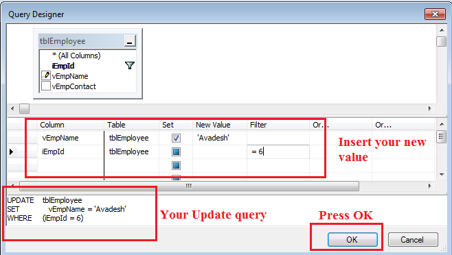 Design Query in Editor SQL Server 2008 R2 – MindStick