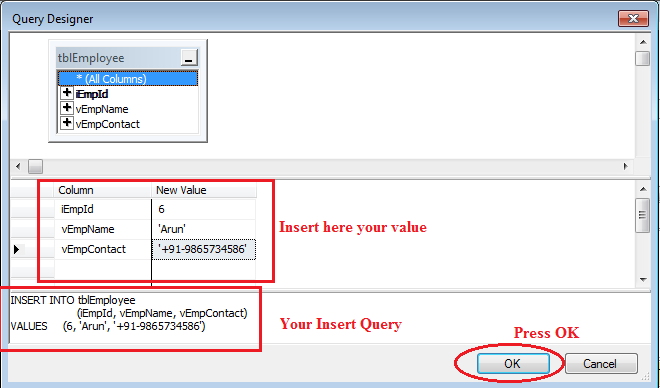 Design Query in Editor SQL Server 2008 R2 – MindStick