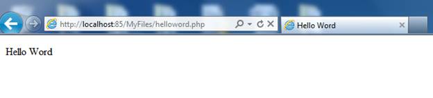Displaying message in PHP – MindStick