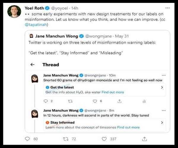 3 New Misleading Warning Labels Being Developed by Twitter – MindStick